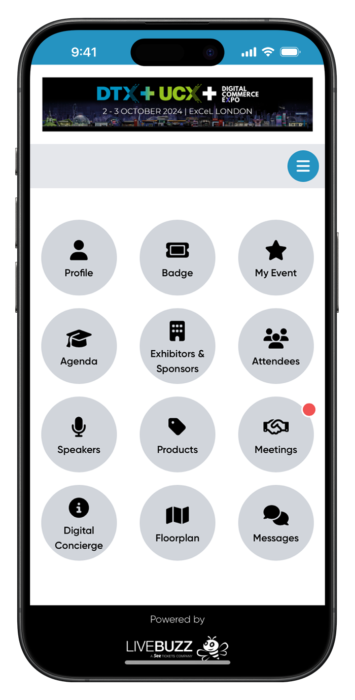 The new LiveBuzz Event App - LiveBuzz